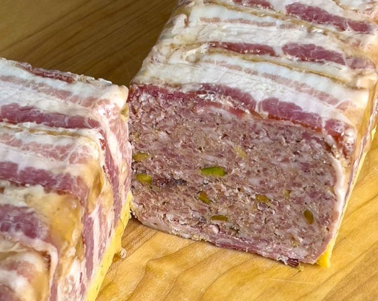 Pork and Foie Gras Country Pâté - The Salted Potato from Renée Robinson