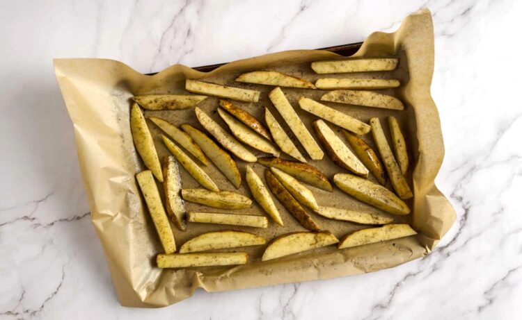 Baked Black Lime Fries with Smoky Tomato Aioli - The Salted Potato from ...