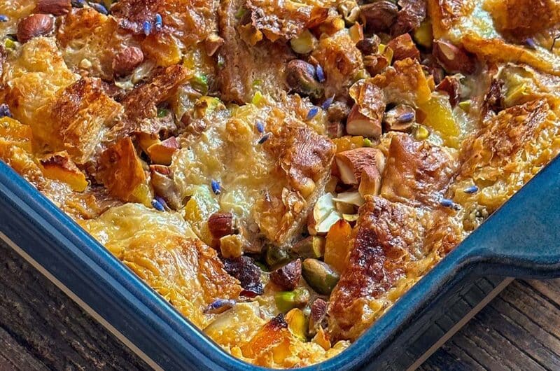 Lavender Egyptian Bread Pudding (Om Ali) - The Salted Potato from Renée ...