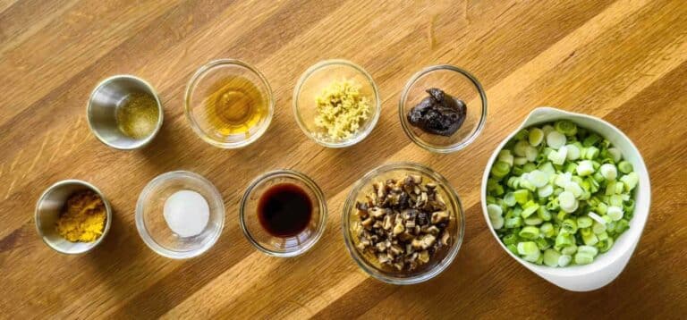 Pork and Black Garlic Dumplings - The Salted Potato from Renée Robinson