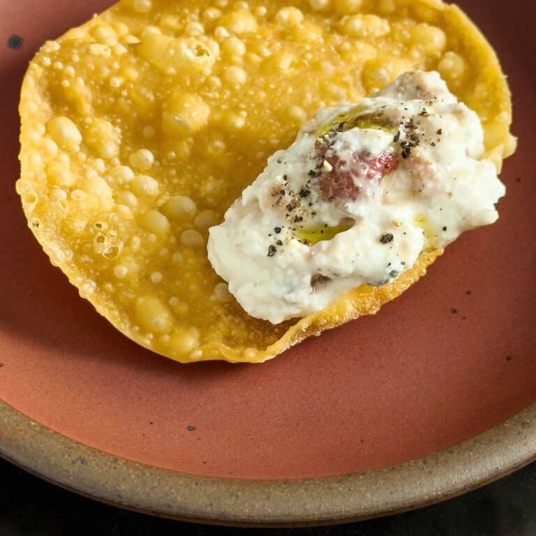 Slow-Roasted Strawberry Ricotta with Fried Dumpling Wrappers - The ...