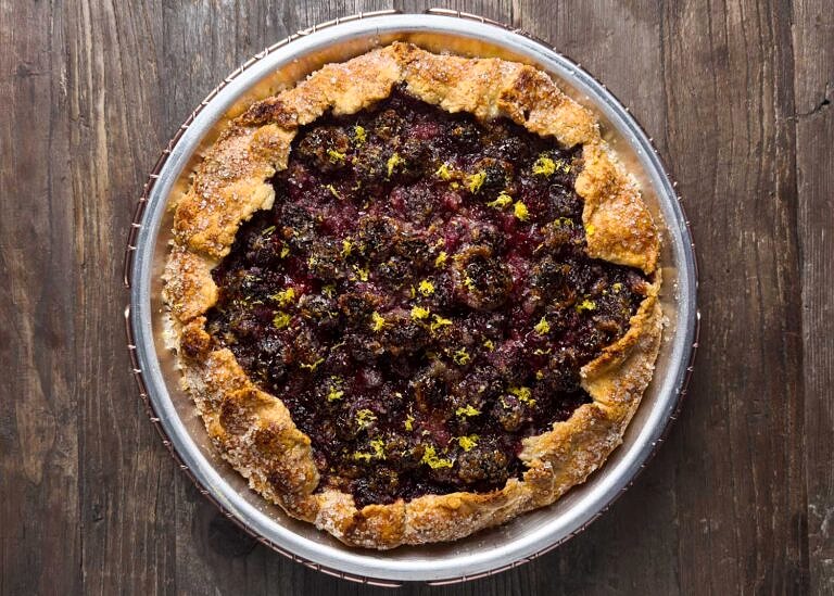 Blackberry Pie Galette - The Salted Potato from Renée Robinson