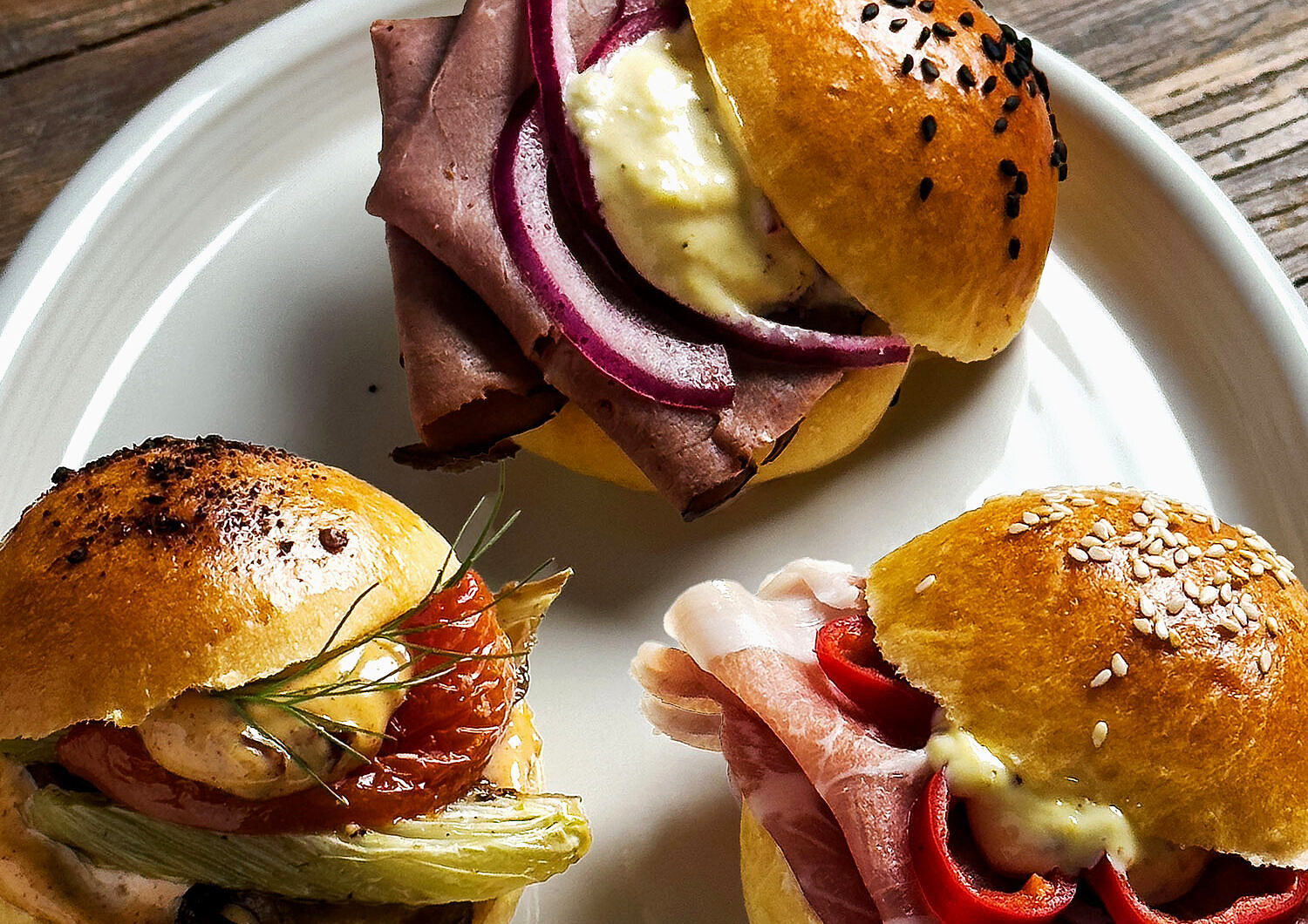 Milk Bread Sliders – 3 Ways - The Salted Potato from Renee Robinson